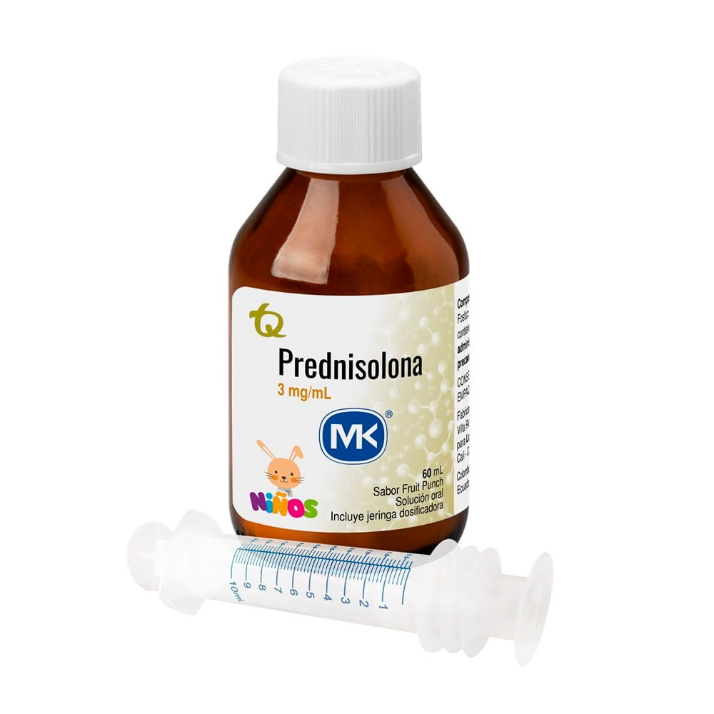 Prednisolona Mk Solución Oral 3mg/ml - Rappi