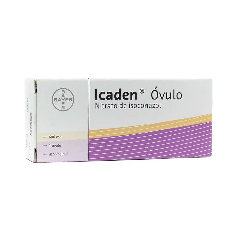 Icaden Óvulo Vaginal (600 mg) - Rappi