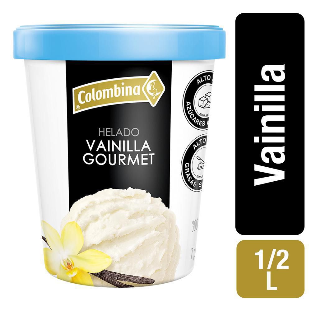 Colombina Helado Cremoso Sabor a Vainilla Gourmet Precio - Rappi