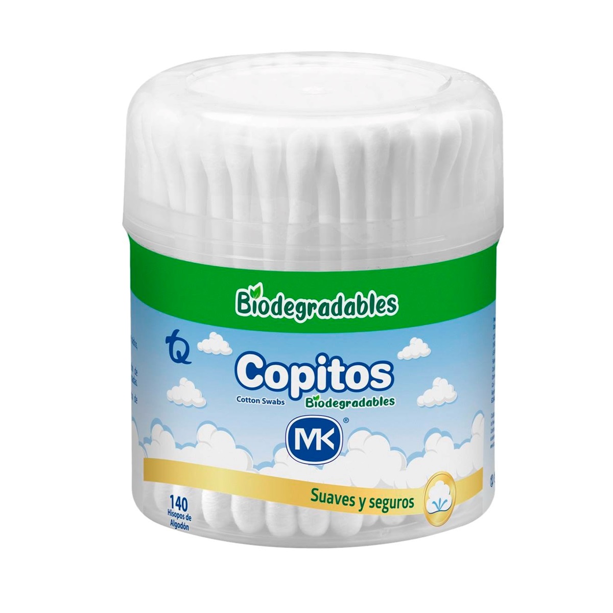 Copitos Mk Biodegradables Frasco - Rappi