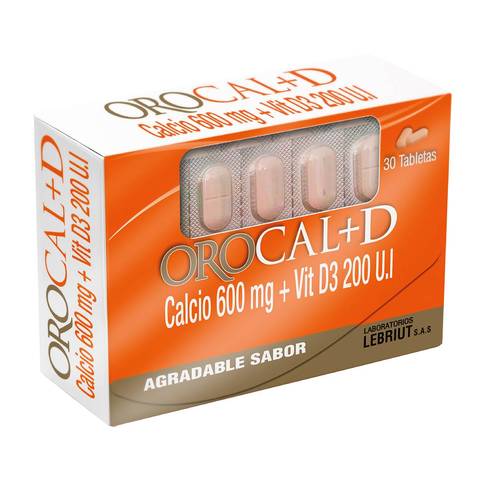Orocal D (600 mg / 200 U.I) - Rappi