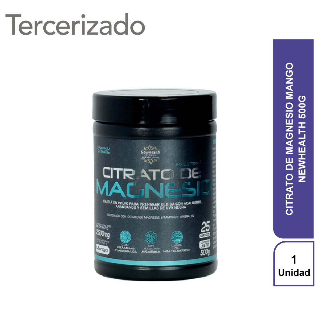 Newhealth Citrato De Magnesio Sabor Mango - Rappi