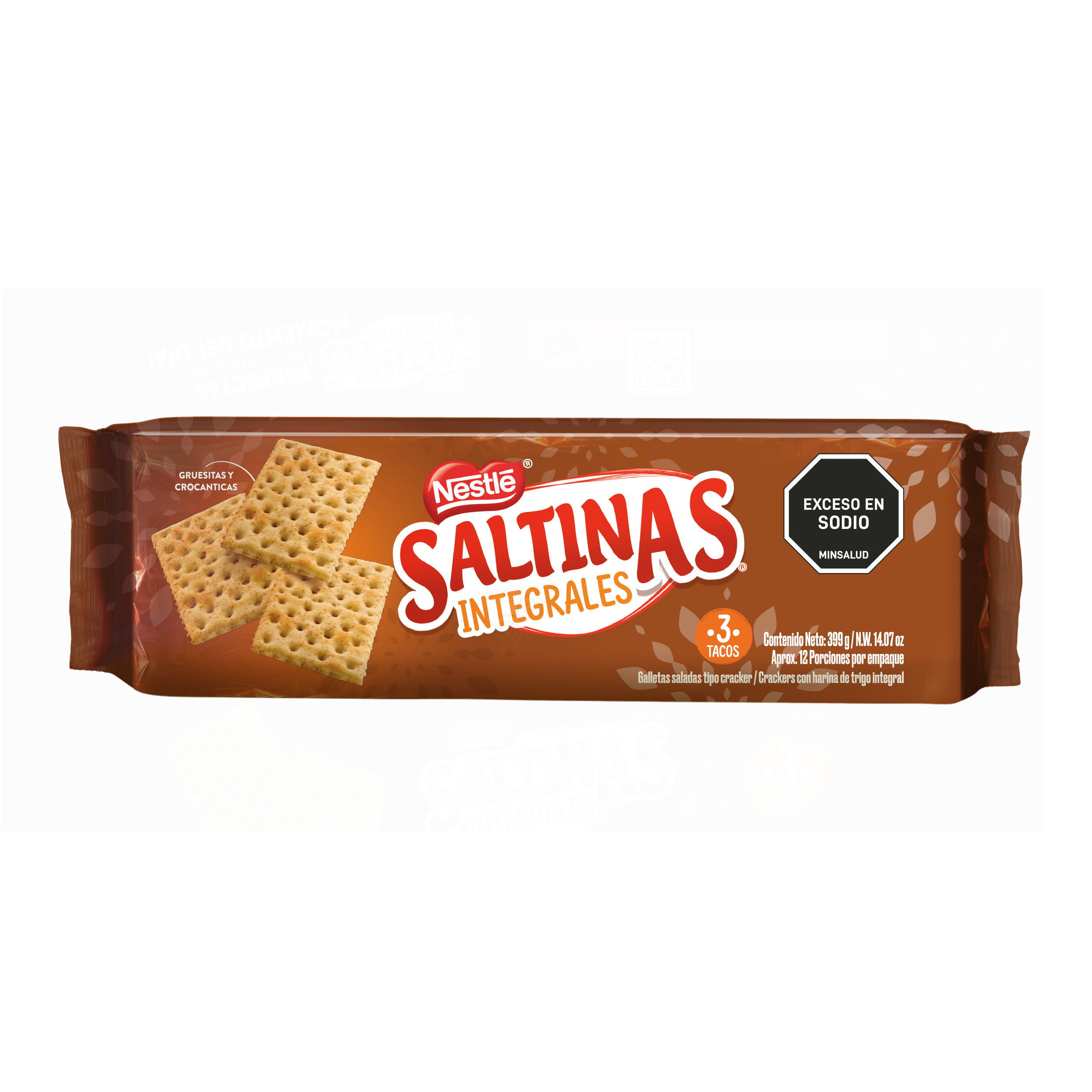 Galletas SALTINAS Integrales 3 tacos x 399g - Rappi