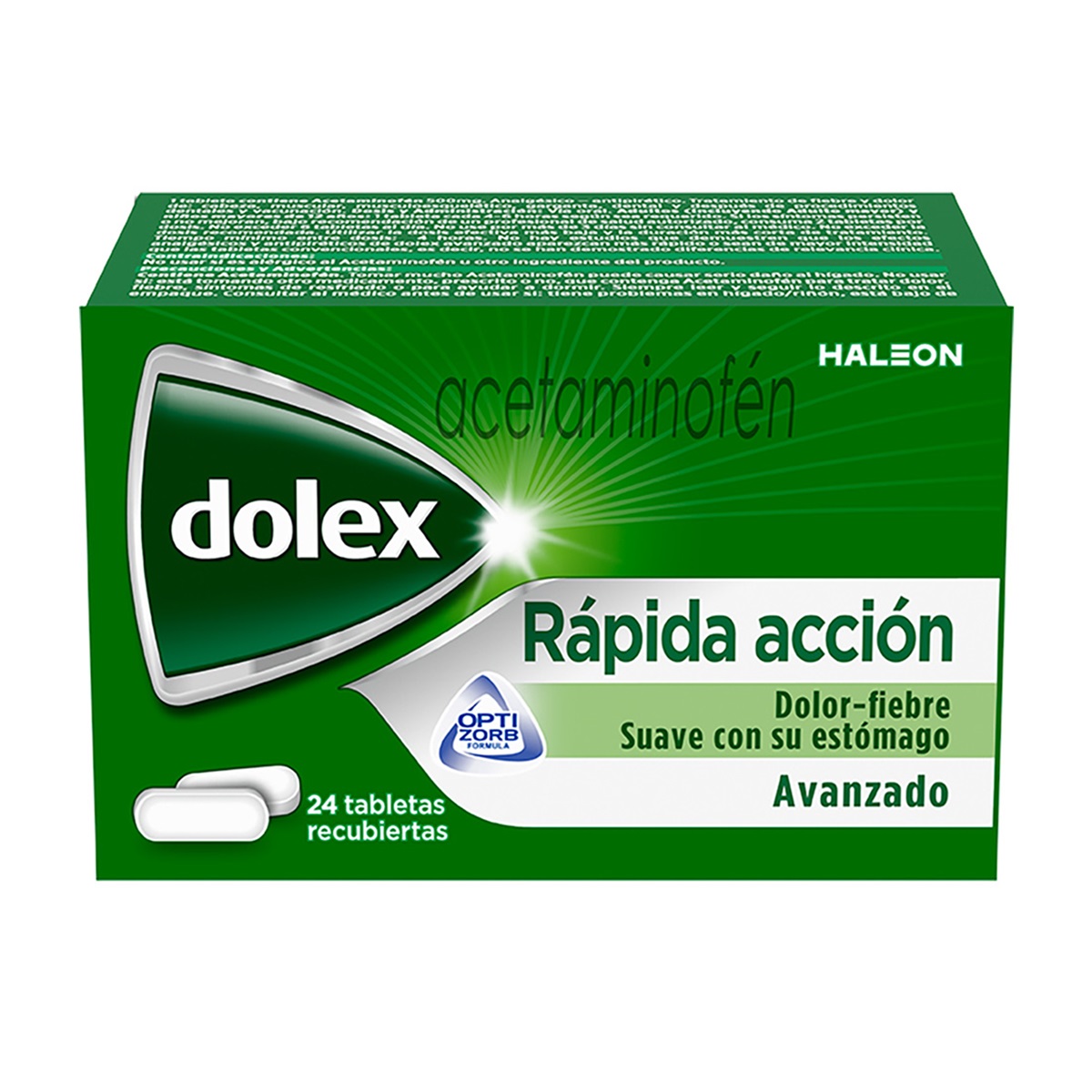 Dolex Rapida Accion Acetaminofen 500 Mg - Rappi