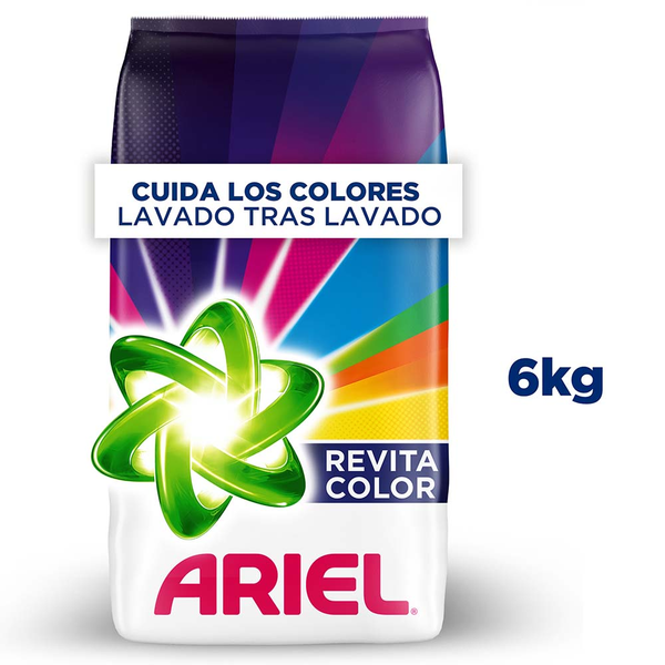 Ariel Detergente en Polvo Revitacolor desde $ 59.900