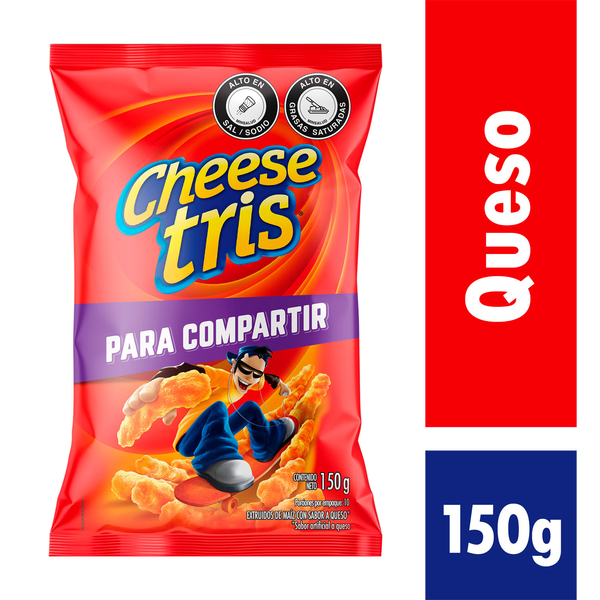 Cheese Tris Snack de Maíz Sabor a Queso 150 g - Rappi