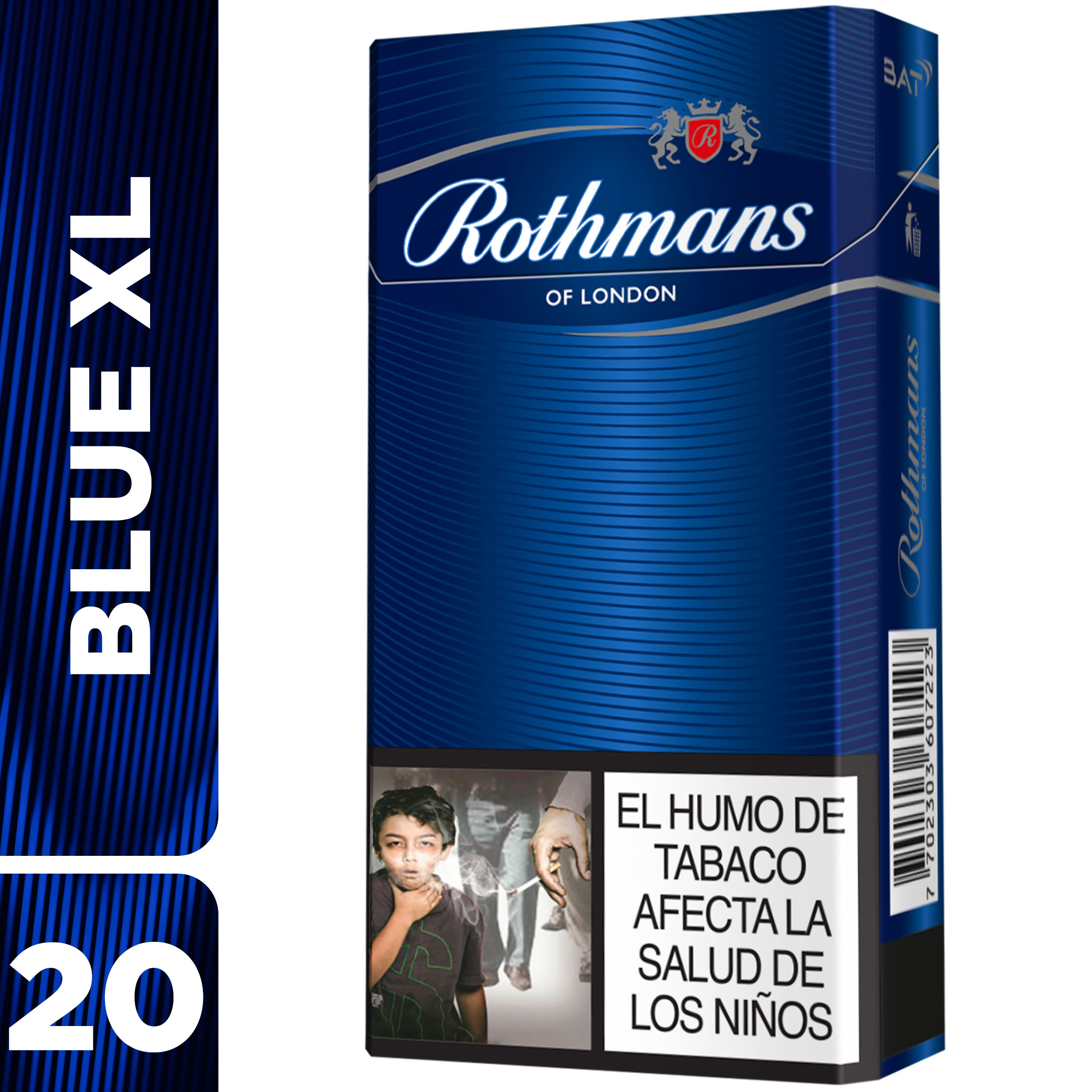 Cigarrillo Cartón De Rothmans Azul Xl 20 - Rappi