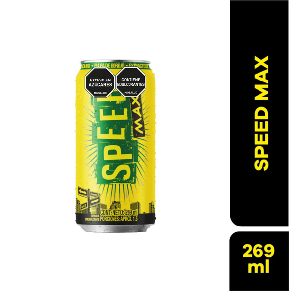 Speed Max Bebida Energizante 269 mL - Rappi