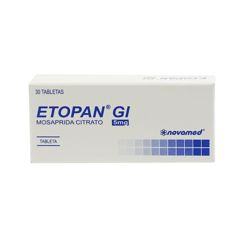 Novamed Etopan Gl 5 Mg 30 Tabletas - Rappi