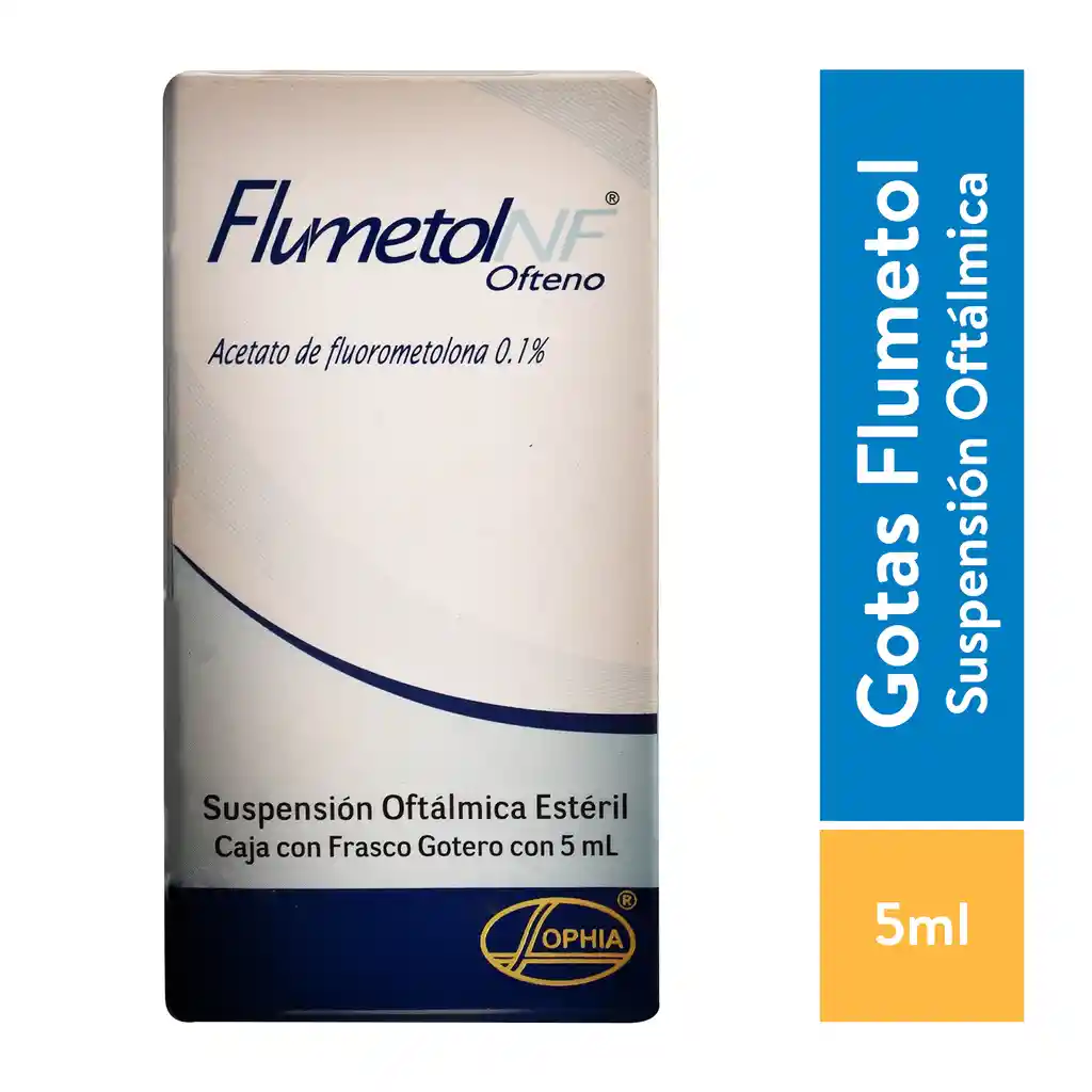 Flumetol Nf Ofteno Solución Oftálmica Estéril (0.1 %) Precio - Rappi