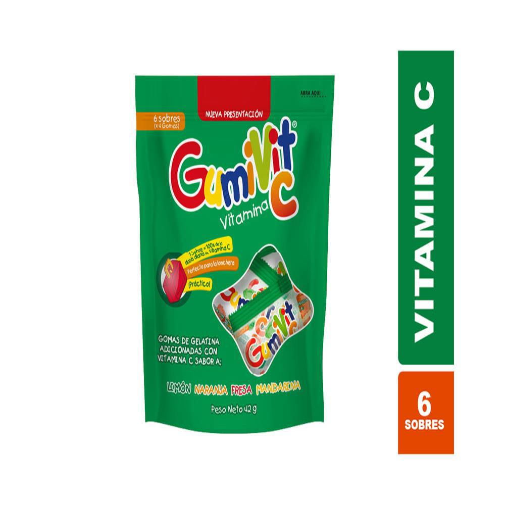 Gumivit Gomitas de Vitamina C en Sobres - Rappi