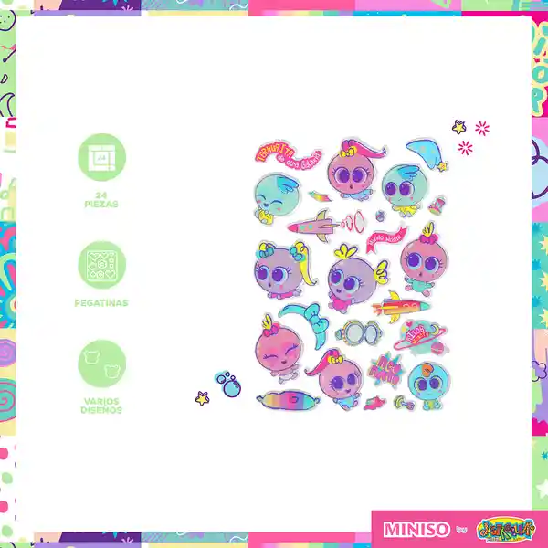 Sticker de Serie Distroller Miniso - Rappi