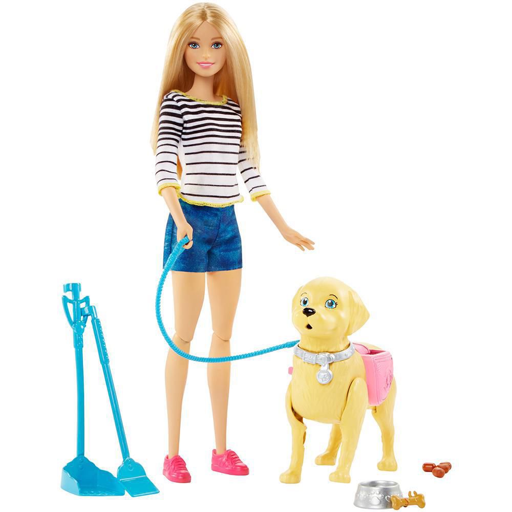 Barbie Muñeca Paseo De Perrito - Rappi