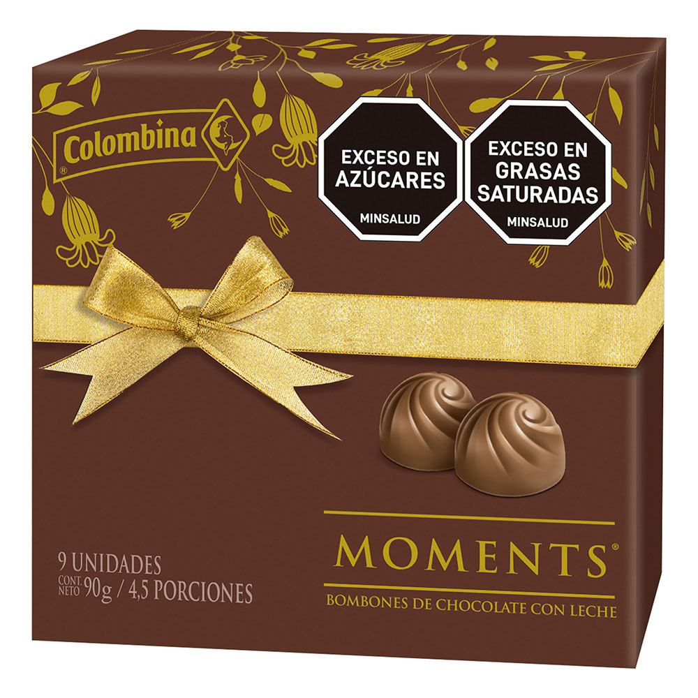 Colombina Bombones de Chocolate con Leche Moments desde $ 22.100