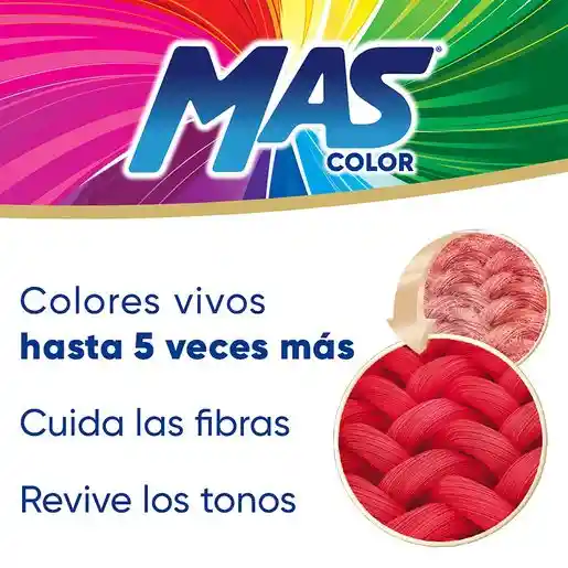 Detergente Líquido Mas Color 6.64 L - Rappi