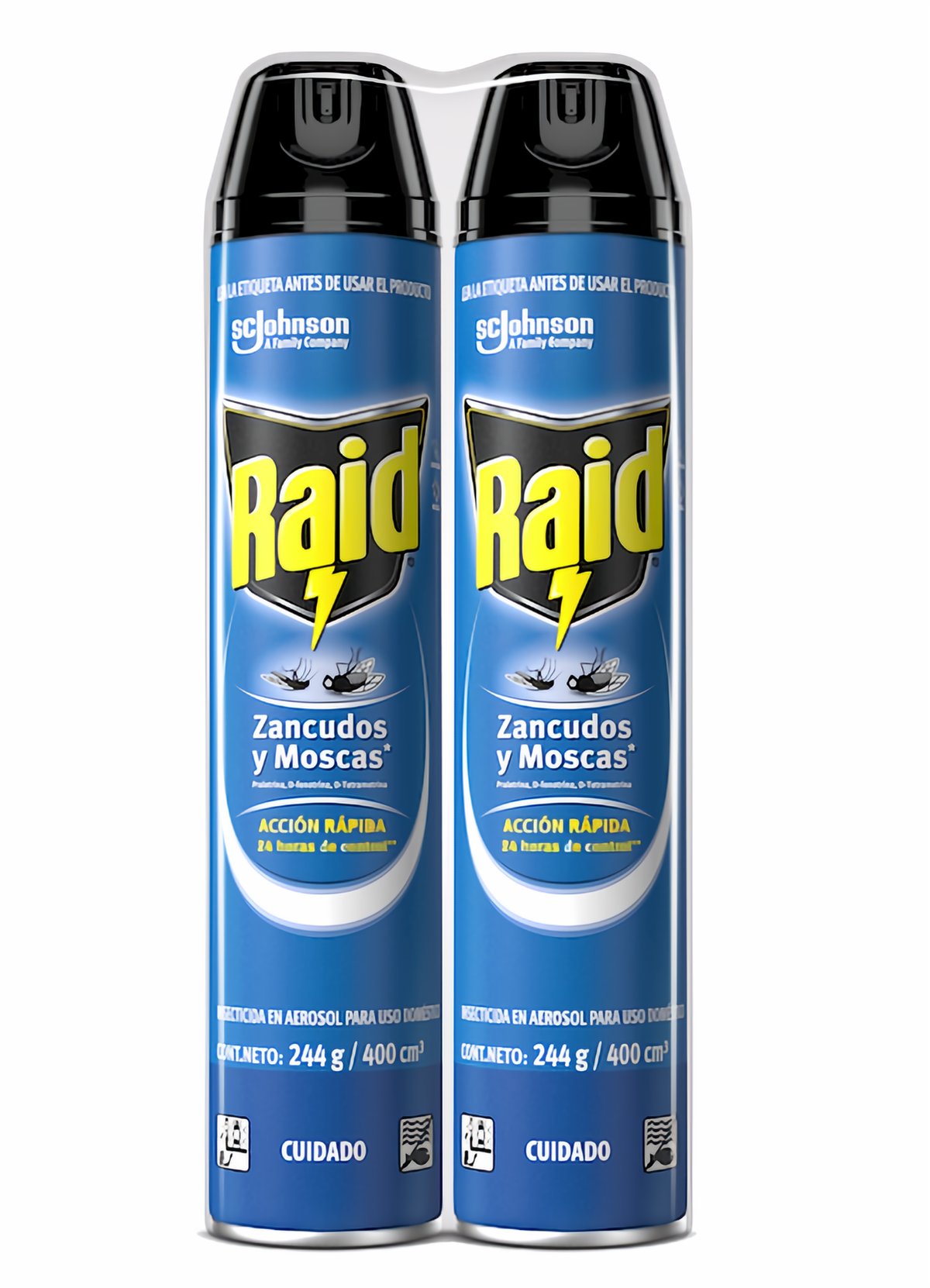 Raid Insecticida par Zancudos y Moscas Acción Rápida desde $ 26.900