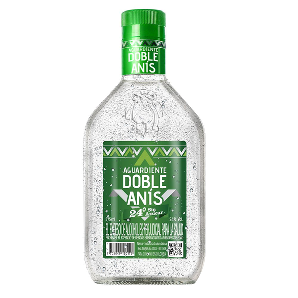 Doble Anís Aguardiente Sin Azúcar 24 Grados - Rappi