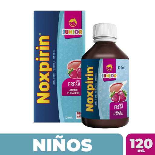 Noxpirin Junior en Jarabe Sabor a Fresa desde $ 12.150