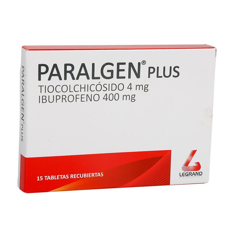 Paralgen Plus (4 mg / 400 mg) - Rappi