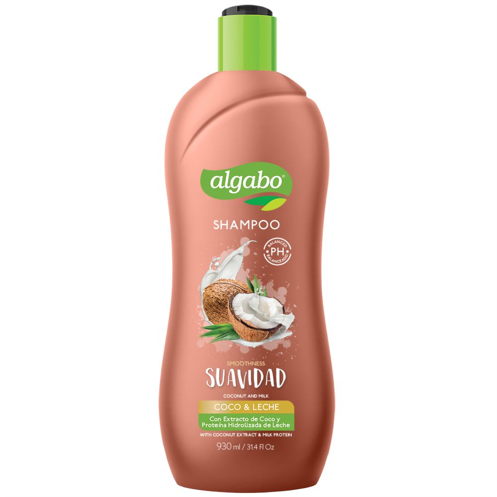 Algabo Shampoo de Coco y Leche Suavidad desde $ 9.990