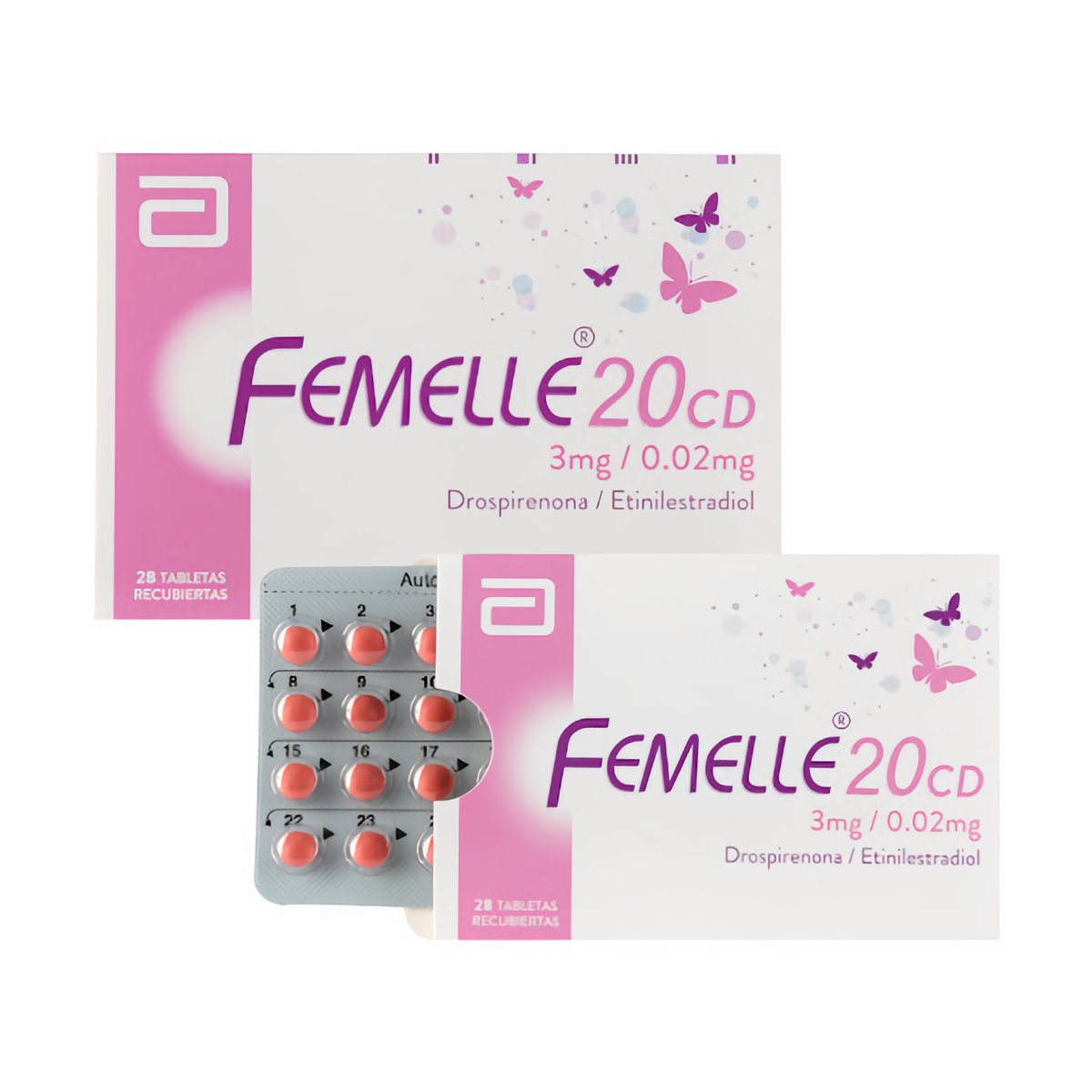 Femelle 20 CD (3 mg / 0.02 mg) Precio - Rappi