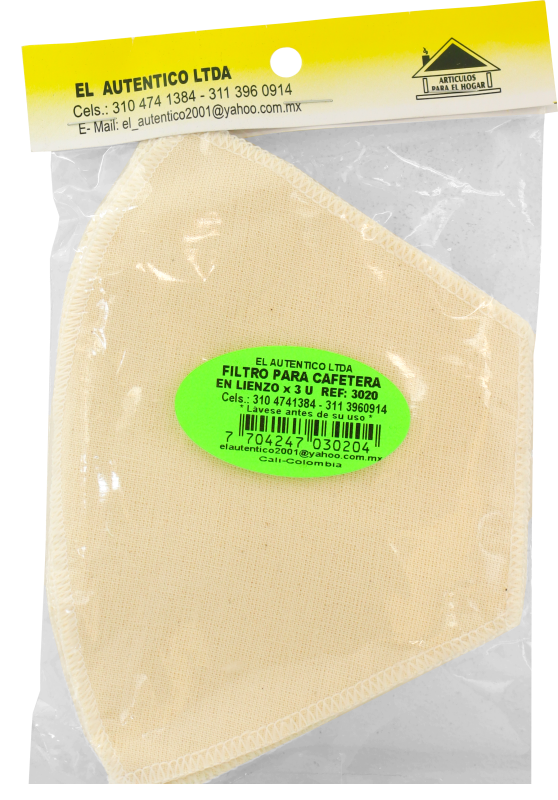 El Auténtico Filtro Para Café Lienzo 3020 - Rappi