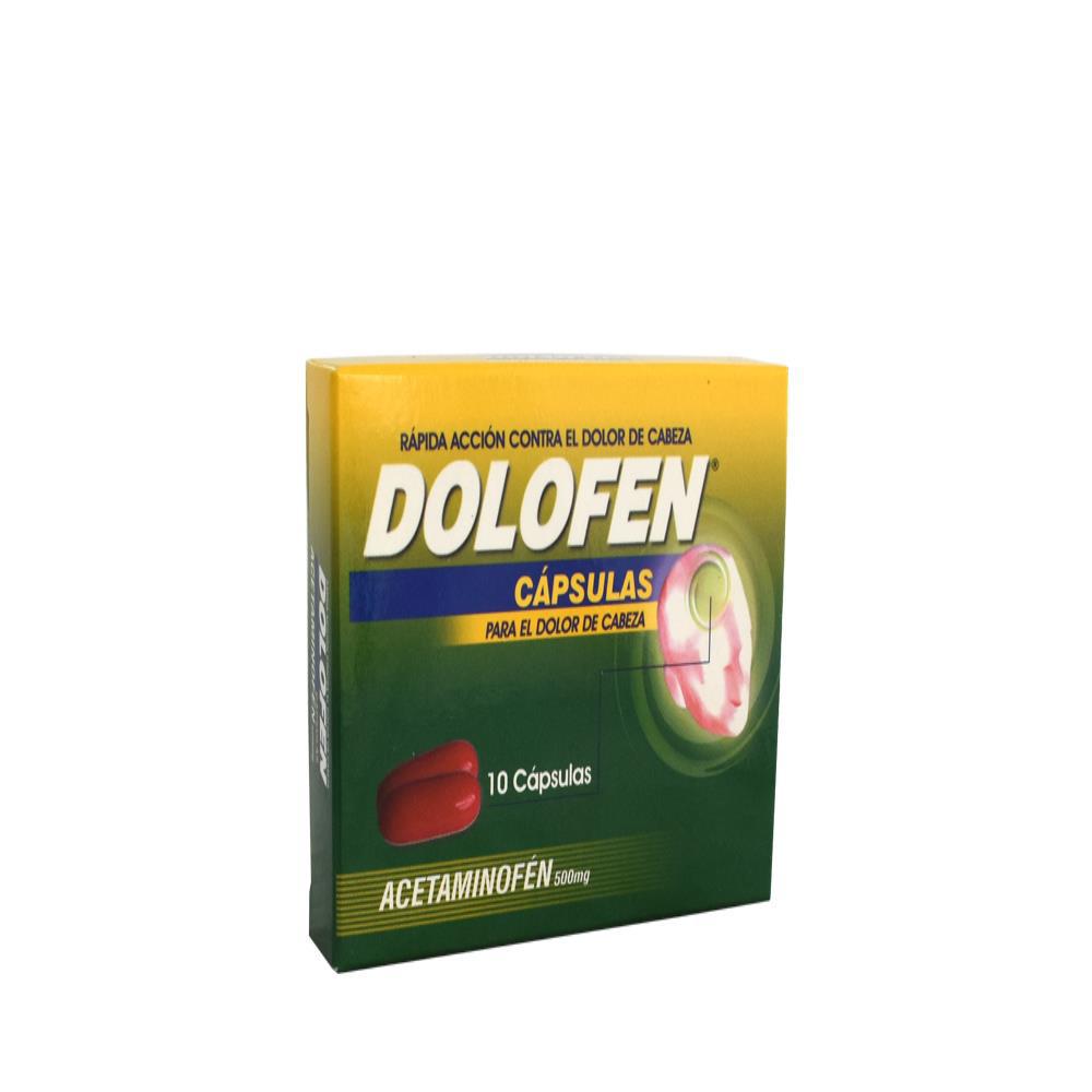 Dolofen X 10 Capsulas Acetaminofen - Rappi