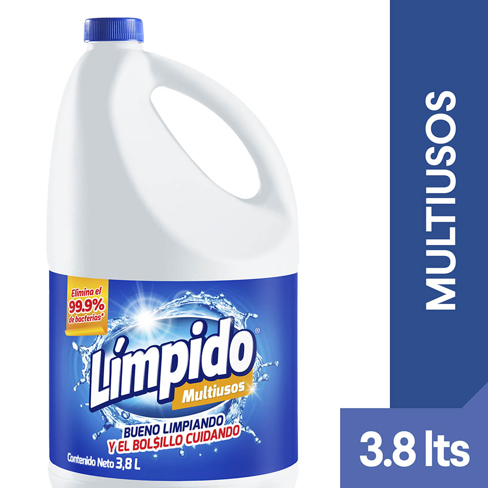 Límpido Blanqueador Líquido Multiusos - Rappi