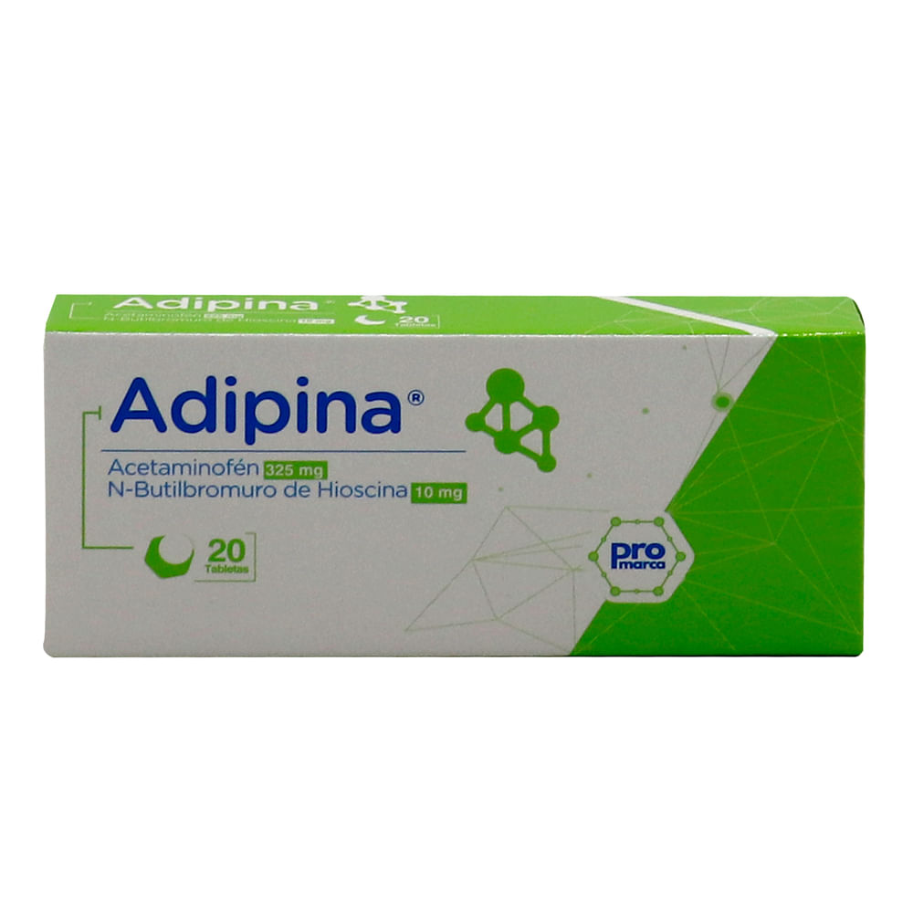 Adipina Tabletas desde $ 40.000
