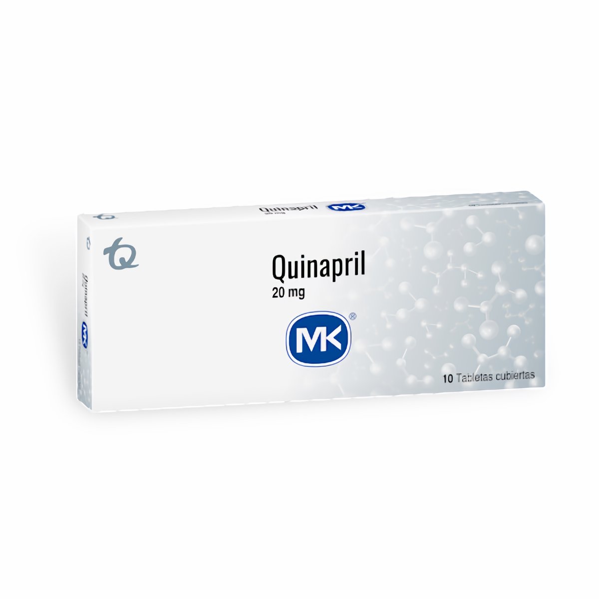 Quinapril 20 Mg 10 Tabletas Mk - Rappi