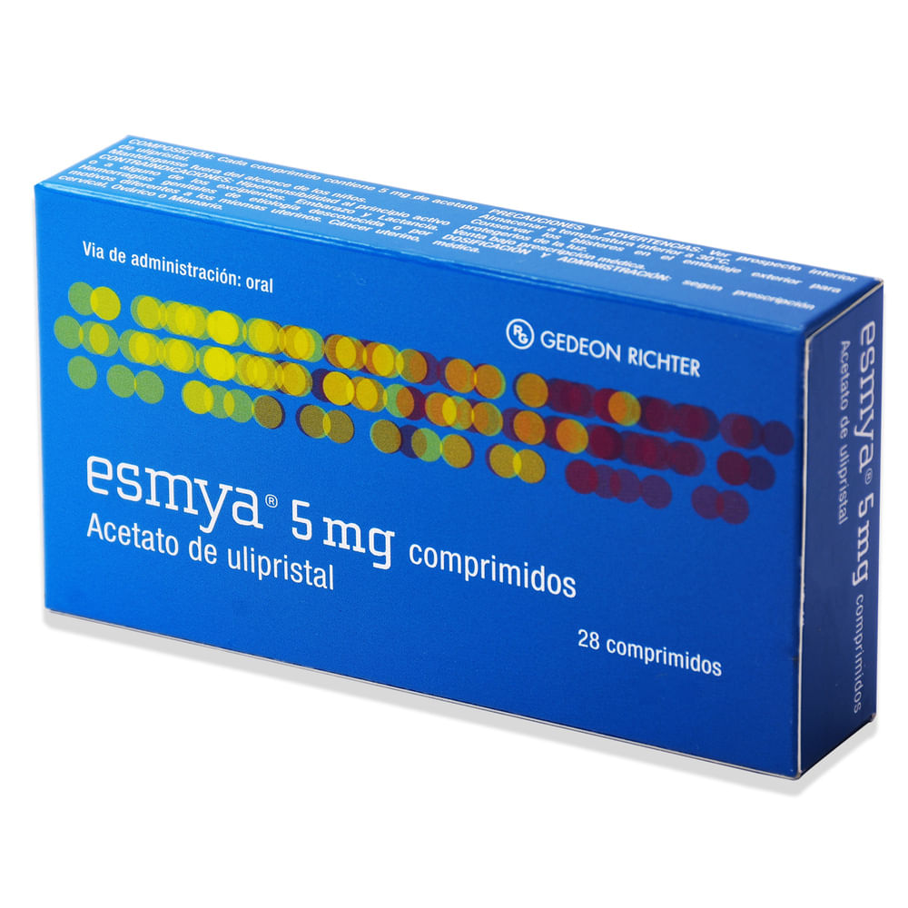 Esmya Anticonceptivo Comprimidos desde $ 433.335