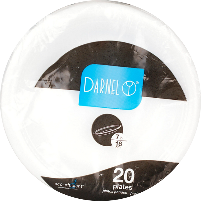 Darnel Plato Blanco 18 cm - Rappi