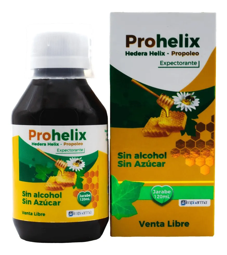 Prohelix Jarabe Expectorante Hedera Helix y Propóleo - Rappi