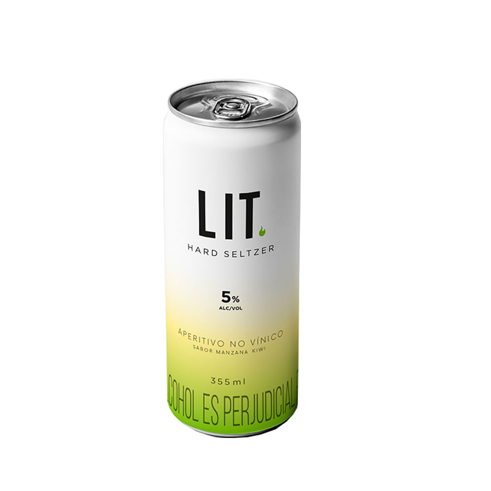 Lit Hard Seltzer Cóctel de Manzana desde $ 7.360