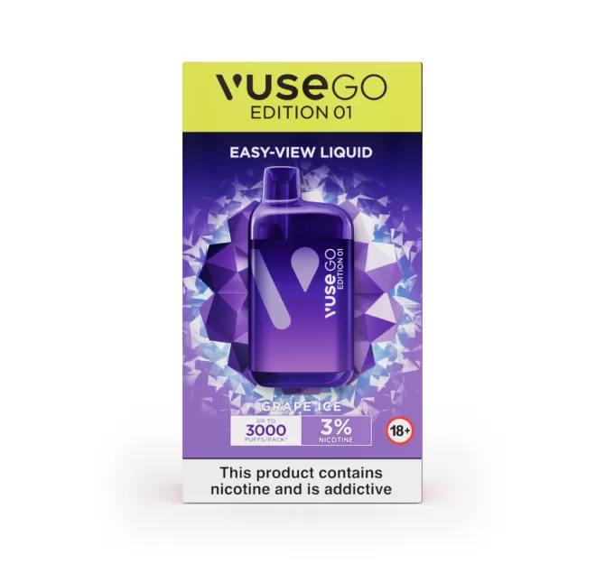 Vuse Go Vaporizador Grape Ice 3000 - Rappi
