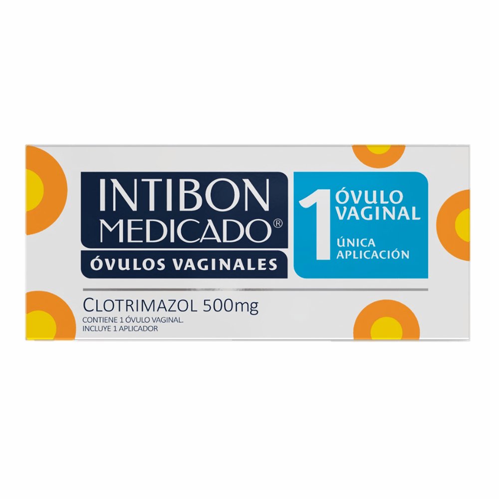 Intibon Medicado Óvulo Vaginal (500 mg) - Rappi