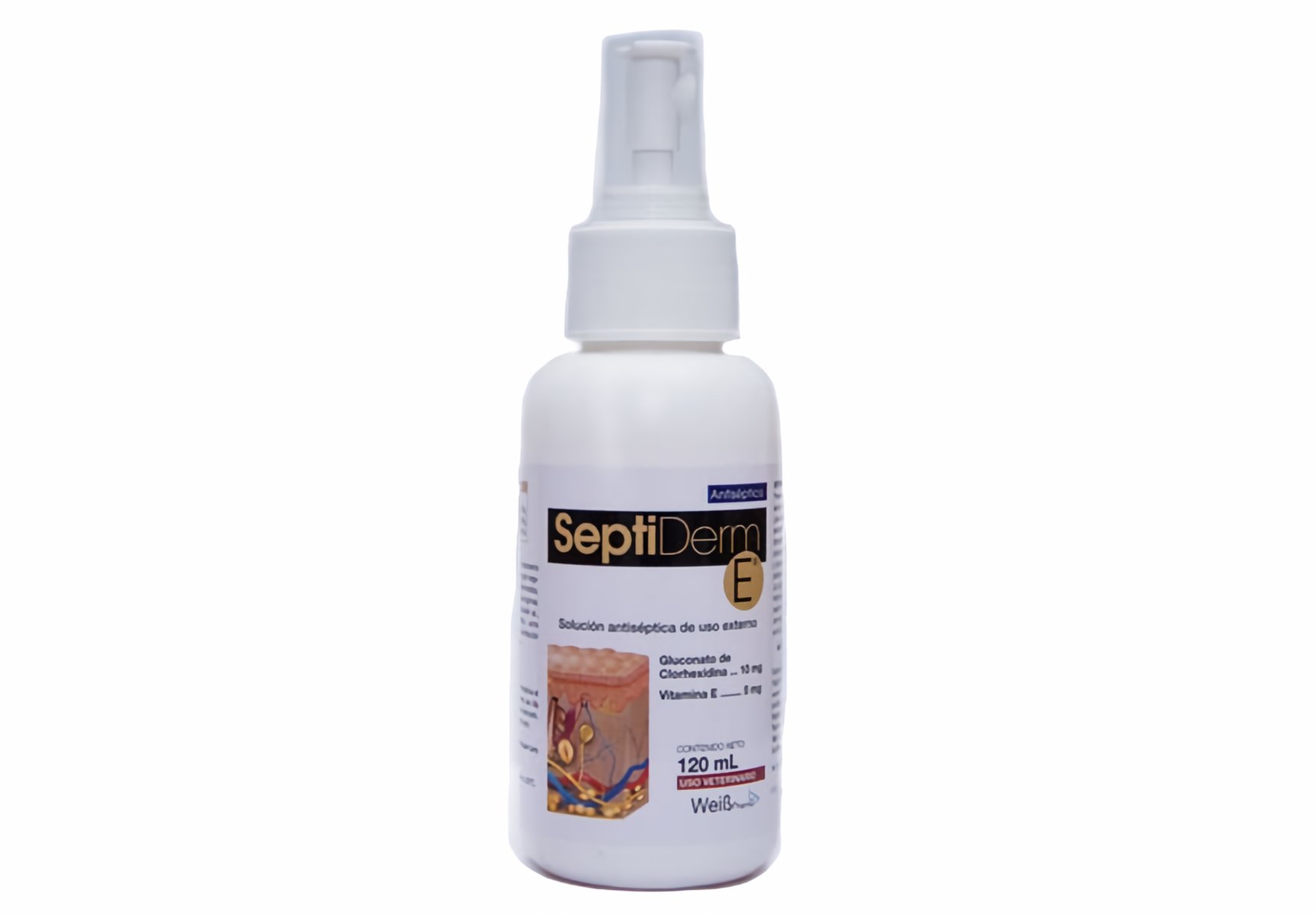 Septiderm Solución Antiséptica para Perros y Gatos Precio - Rappi