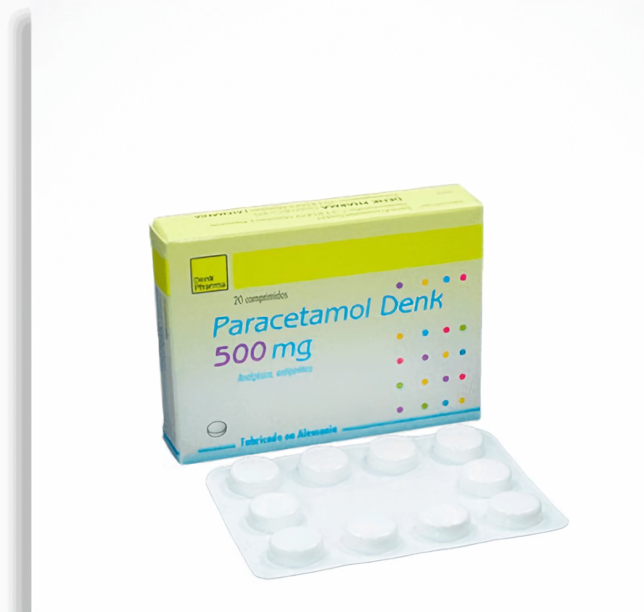 Paracetamol 500 Mg Caja Con 20 Comprimidos - Rappi