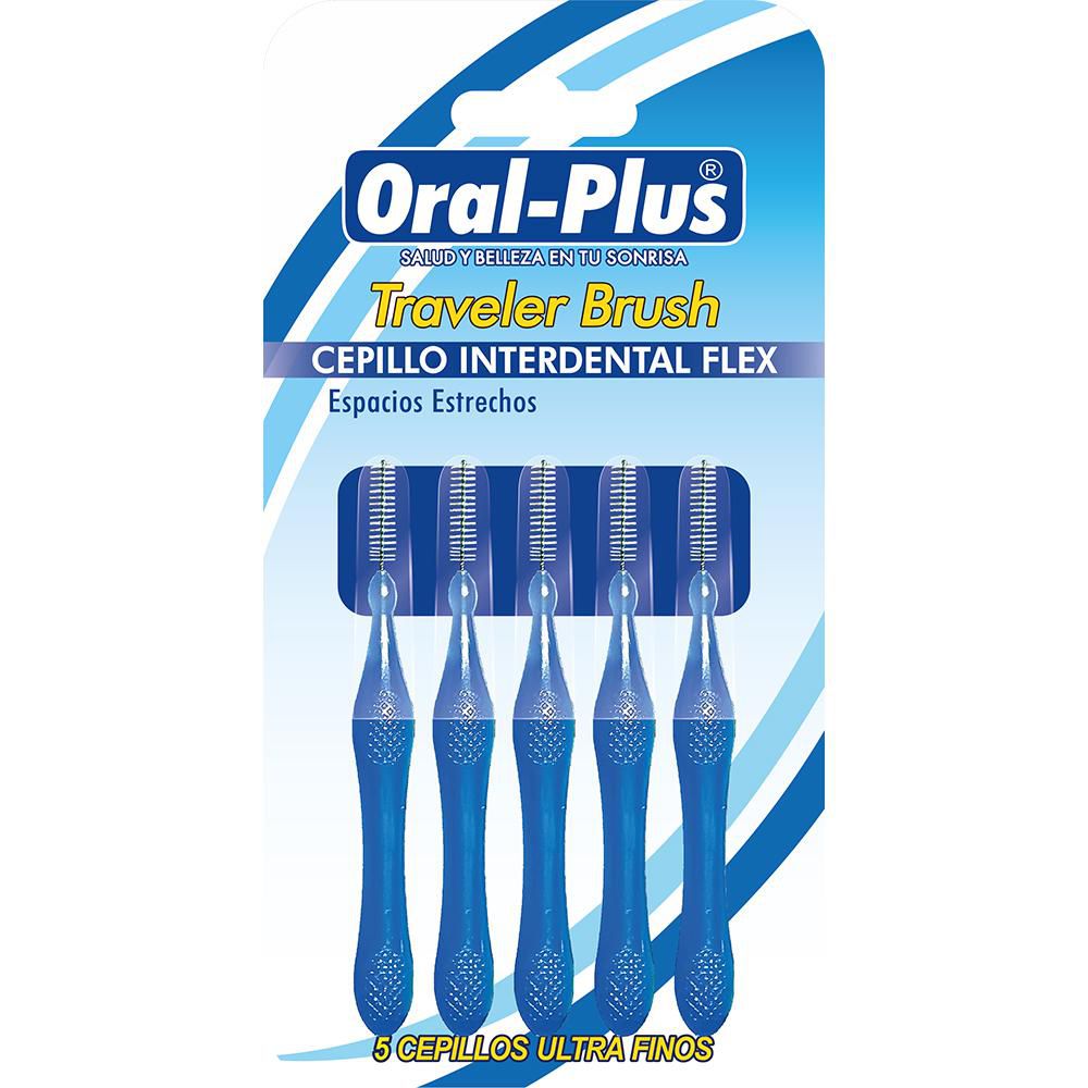 Cepillo Interdental Flex S X 5 Oral-plus - Rappi