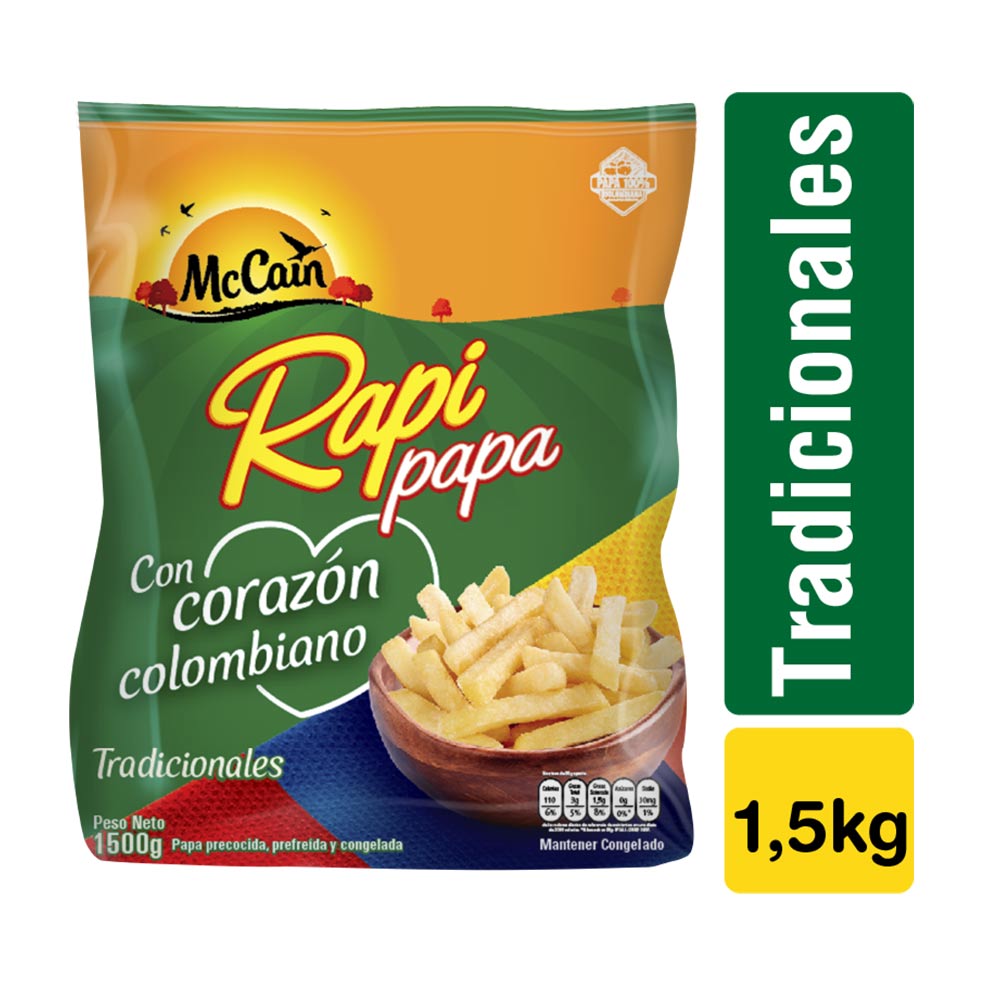 Mc Cain Papas Precocidas Congeladas Sabor Tradicional desde $ 29.900