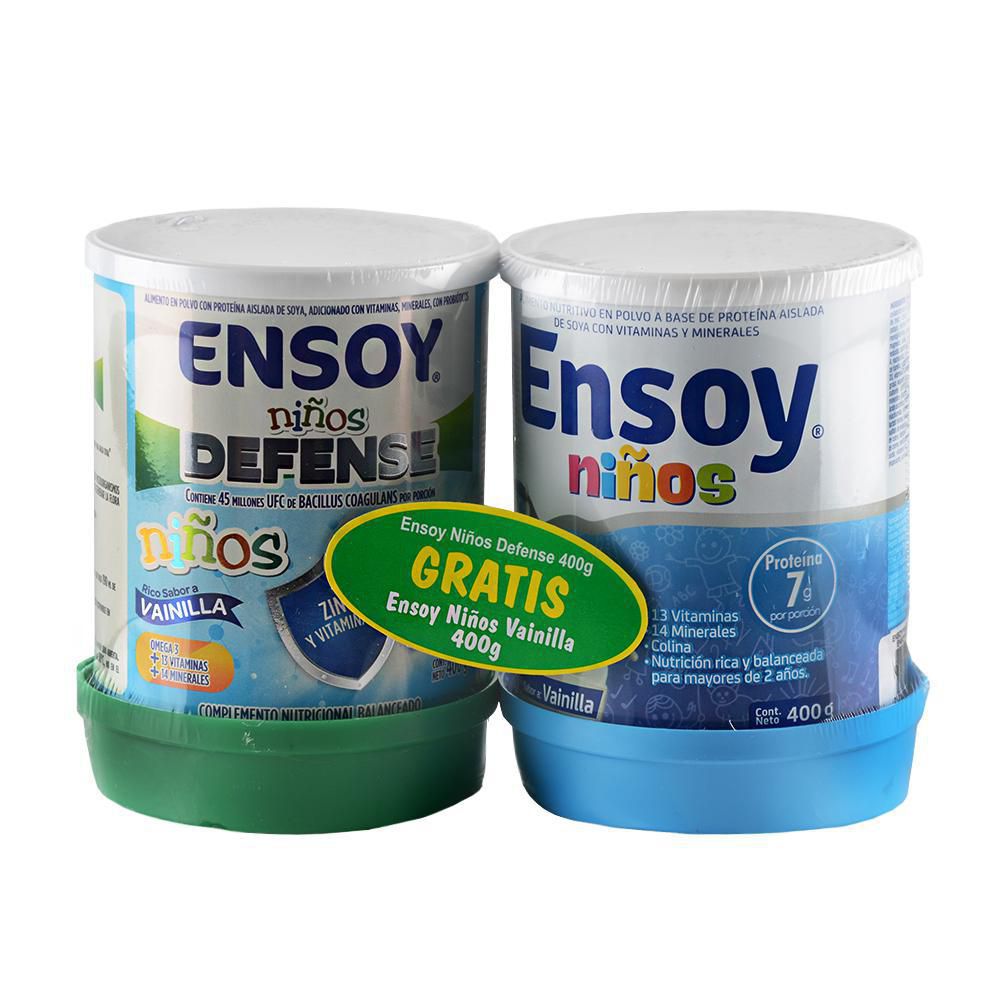 Ensoy Niños Defense Sabor a Vainilla + Ensoy Niños - Rappi