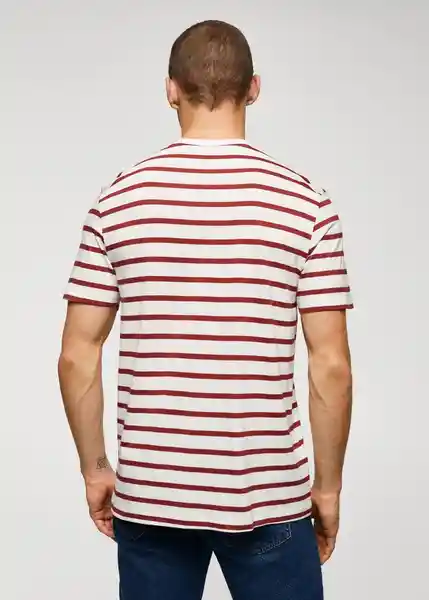 Camiseta French Rojo Talla XL Hombre Mango - Rappi