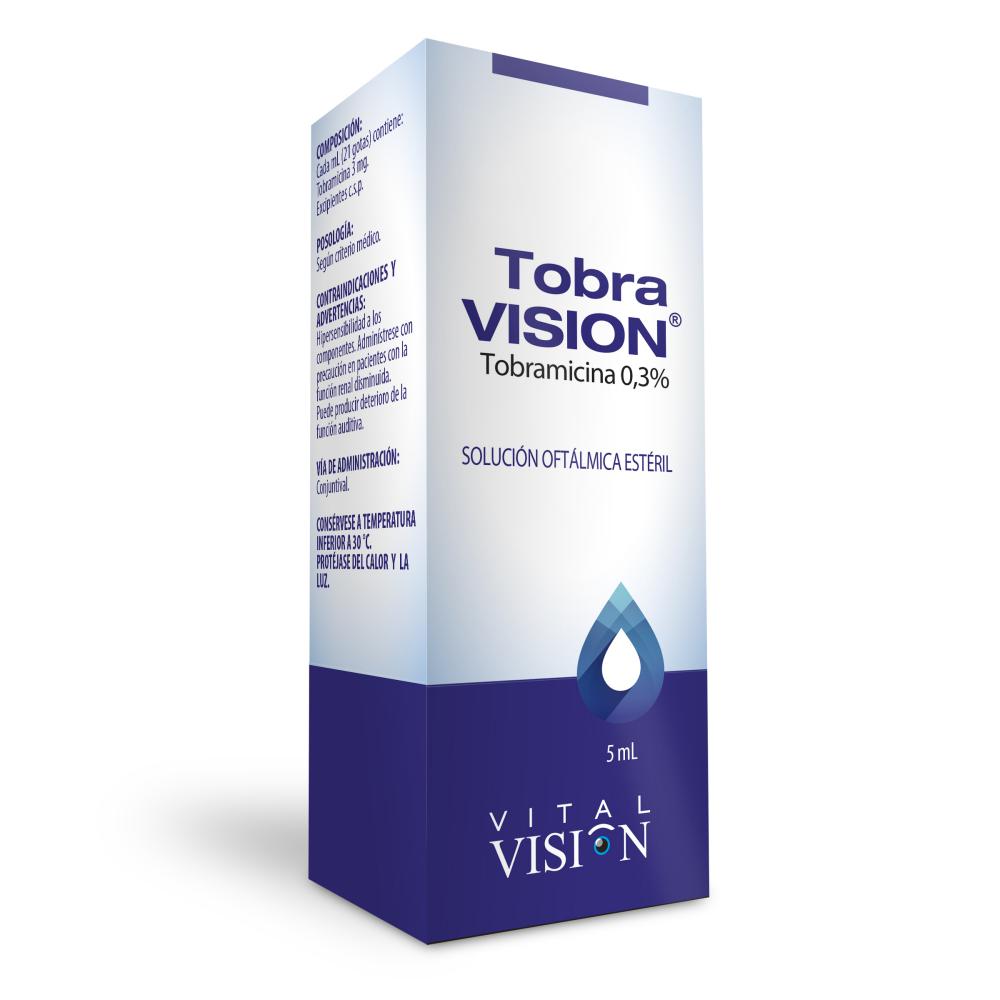 Tobravision Solución Oftálmica Estéril (3 mg) desde $ 22.100