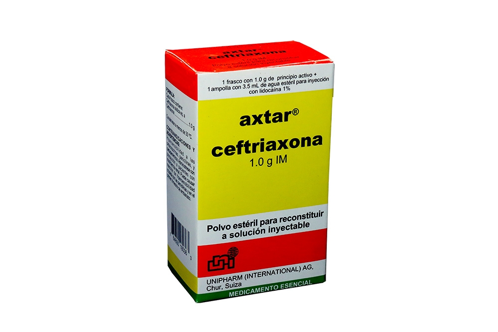 Axtar Polvo para Reconstruir Solución Inyectable Estéril (1.0 g) - Rappi