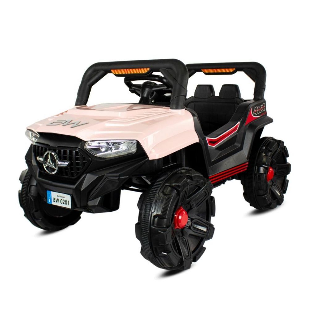 Carro Montable Electrico Para Niños Sahara Lx Rosado 12voltio Prinsel ...