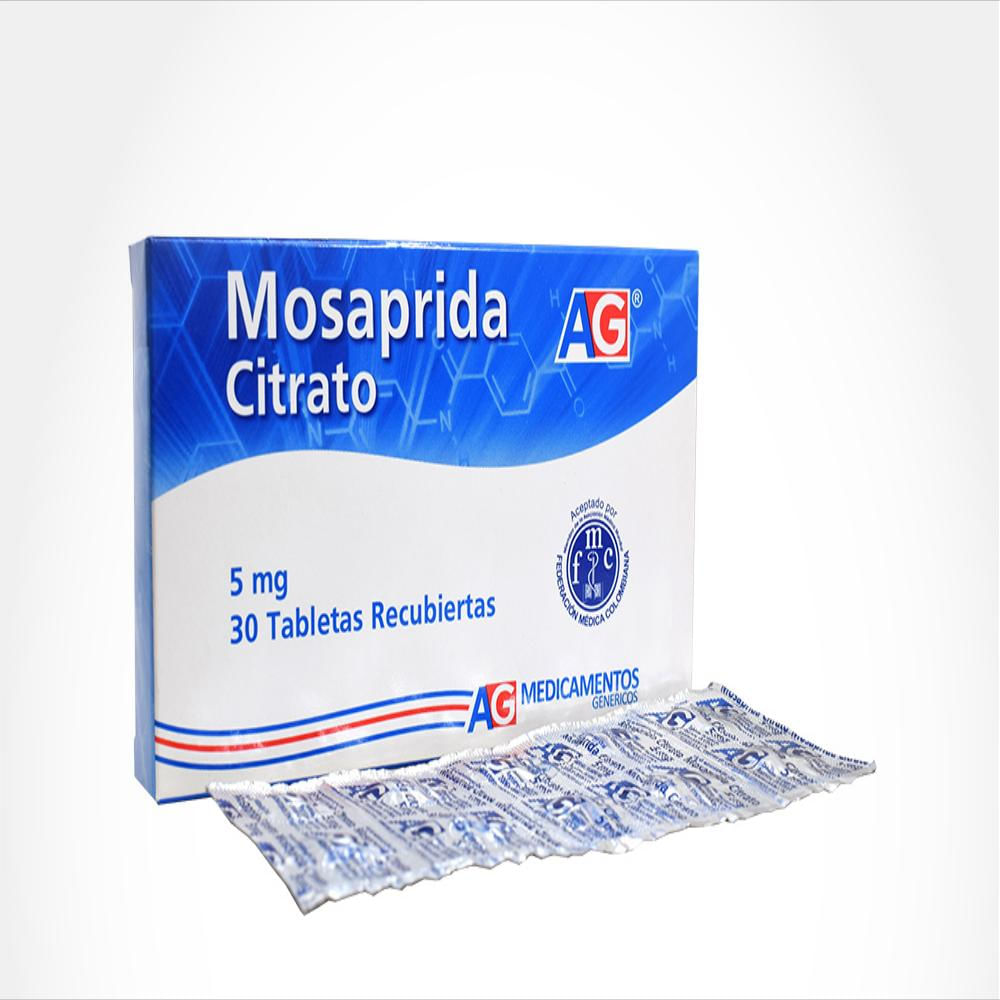Mosaprida Synthegen Citrato 5 Mg - Rappi