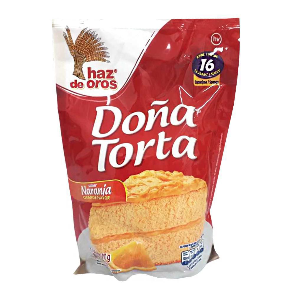 Doña Torta Mezcla para Torta Sabor Naranja desde $ 10.755