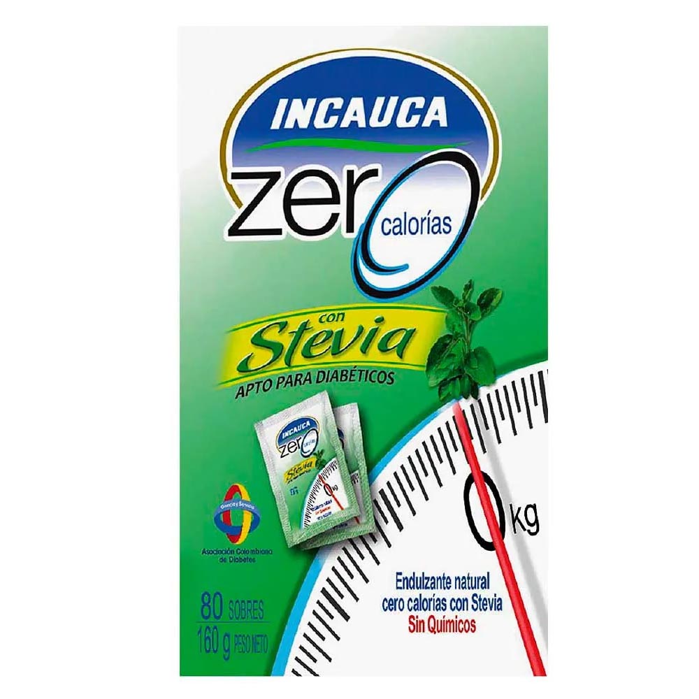 Incauca Zero Endulzante en Sobres - Rappi