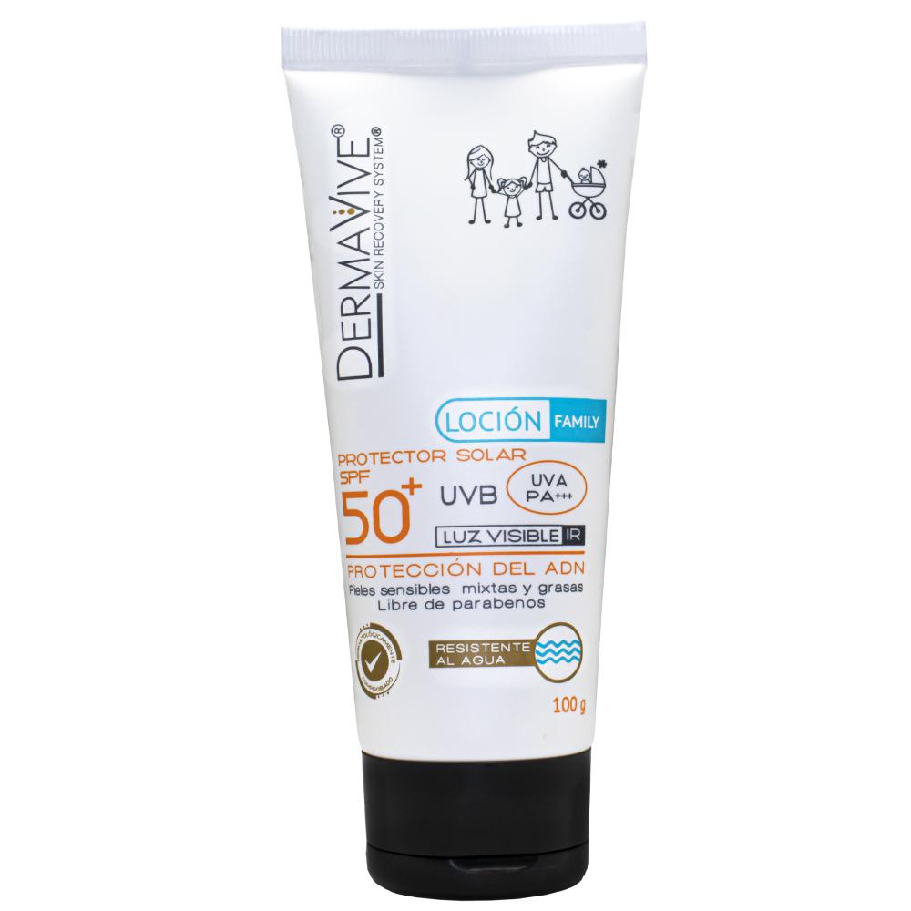 Dermavive Protector Solar Spf 50+ Locion Family - Rappi