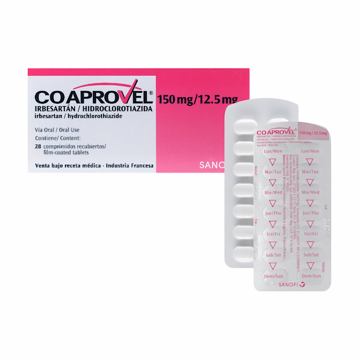 Coaprovel (150 mg/ 12.5 mg) - Rappi